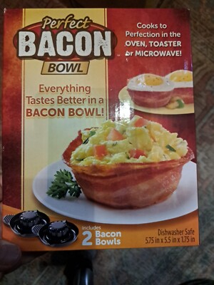 Bacon Bowl As Seen On TV Kitchen Gadget Cooker Microwave Oven | eBay