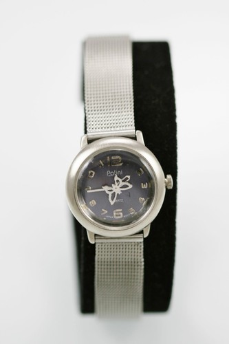 Polini Watch Womens Stainless Silver Steel Mesh Water Resistant Batt ...