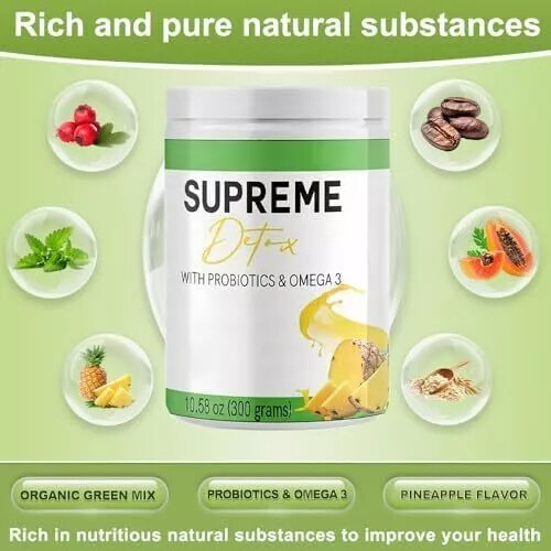1-3X Supreme Detox Supplement Healthcare Natural Fiber Powder | eBay