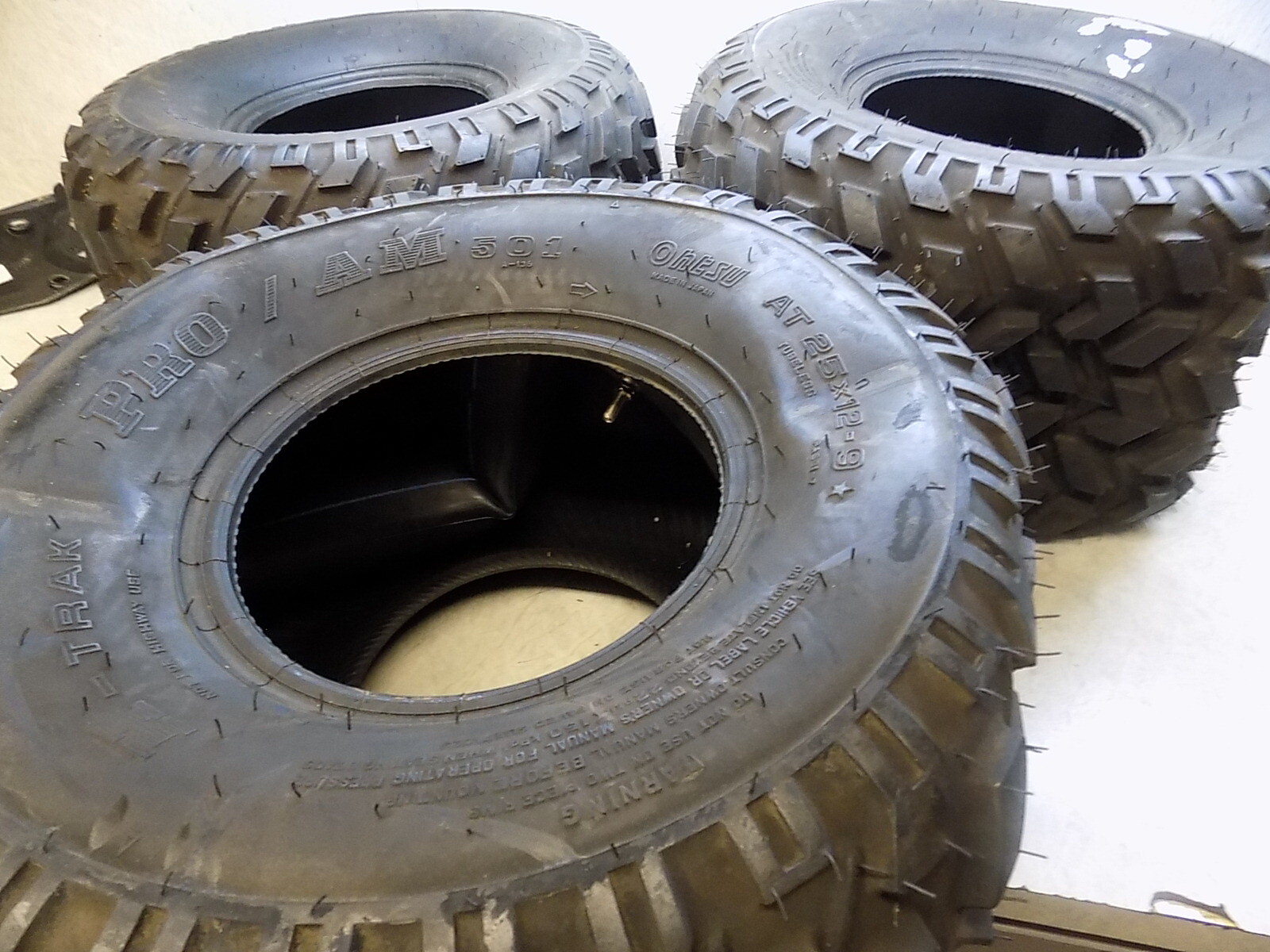 Honda ATC250 Big Red Tires Tire Set OHTSU PRO NOS NEW! Never Installed ...