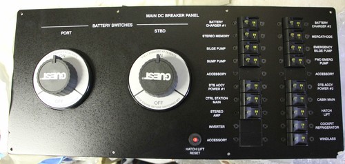 Guest Sea Ray 85190030 Main Dc Port Stbd Marine Boat Breaker Panel | eBay