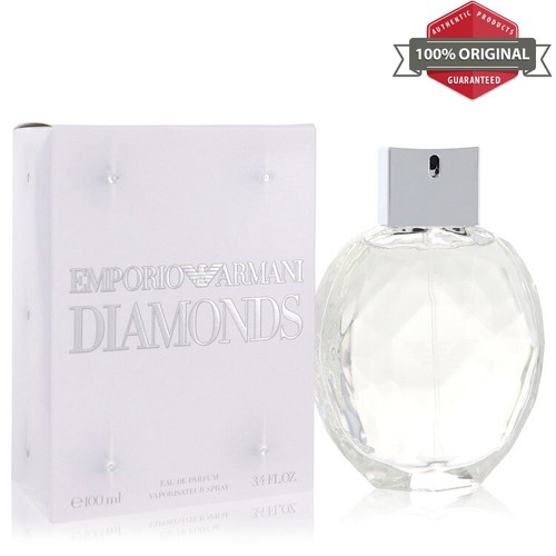Emporio Armani Diamonds Perfume 3.4 oz EDP Spray for Women by Giorgio ...