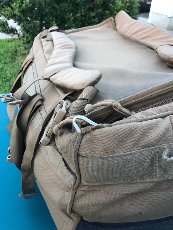 USMC Force Protector Deployment Bag - US Marine Corps Military Coyote ...