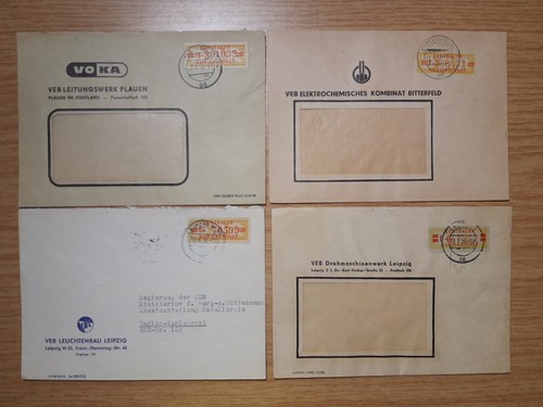 GDR letters - ZKD lot documents 4x | eBay