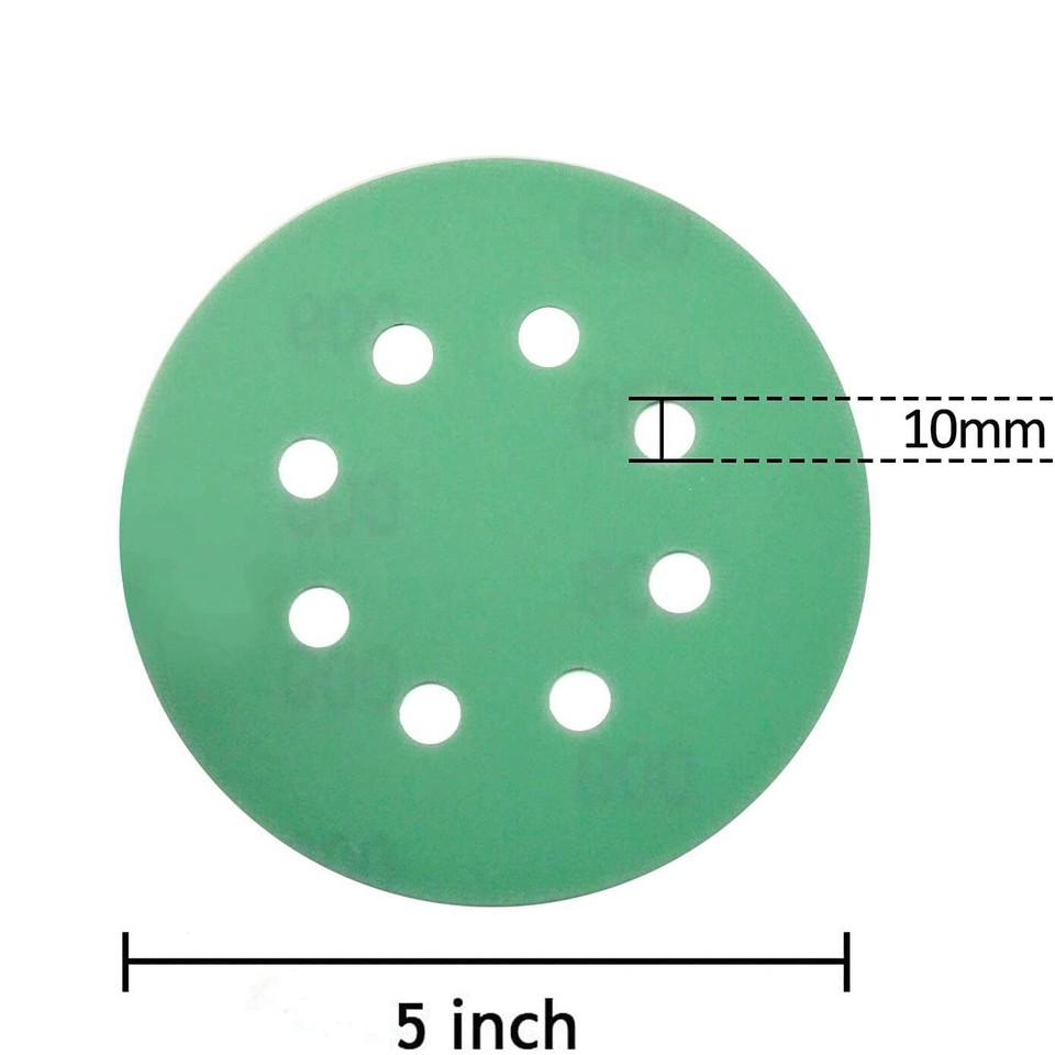5in Sanding Discs 400-2000 Grit Wet Dry Sandpaper Hook Loop Orbital ...