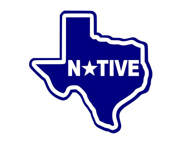 NATIVE TEXAS TEXAN Pride Vinyl Decal Car Wall Window Sticker CHOOSE ...