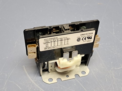 Carrier Bryant HN51KC024 OEM Condenser Contactor 1 Single Pole 30 Amp ...