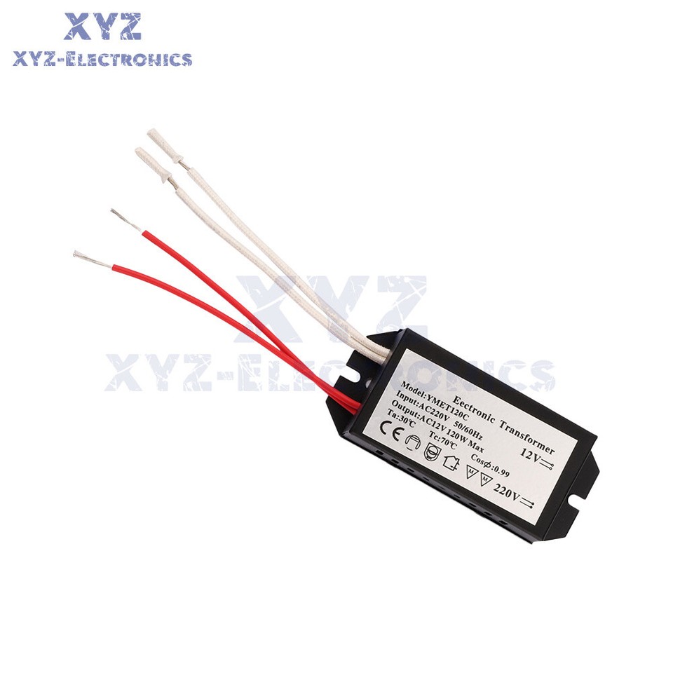 60W 120W 160W AC110V/220V To AC12V Halogen Lamp Light Electronic ...