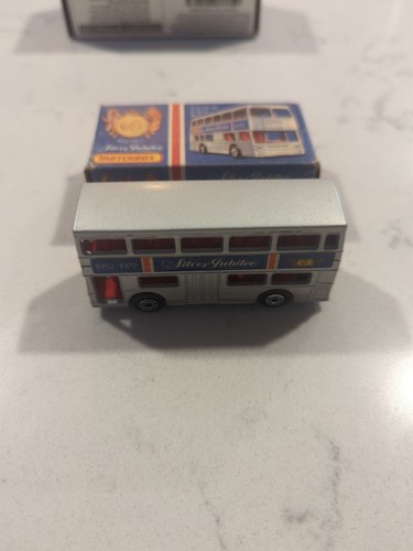 Sb73- Matchbox Londoner Daimler Bus Silver Jubilee & Boxed 1952 - 1977 ...