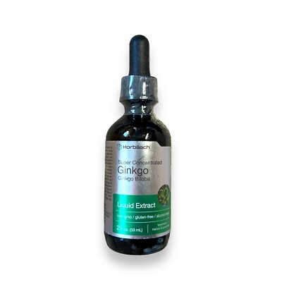Ginkgo Biloba Liquid Extract | 2 Oz | Alcohol Free Tincture ...