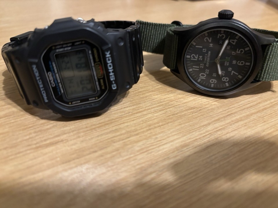 Mens Watches - Casio G-Shock And Timex Expedition (No Boxes) - Sold As ...