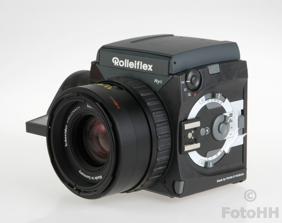 VERY RARE ROLLEI ROLLEIFLEX HY6 * PROTOTYP * SET ( BODY + 80mm AFD ...