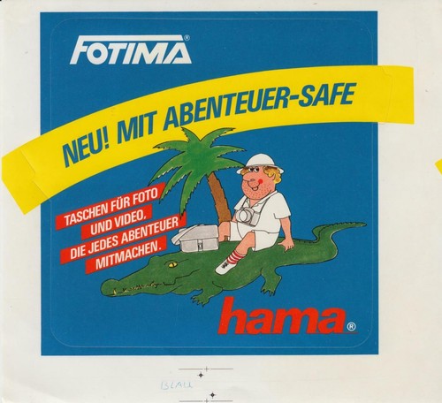 Sticker Aufkleber HAMA Fotima Taschen // 80er Jahre | eBay.de