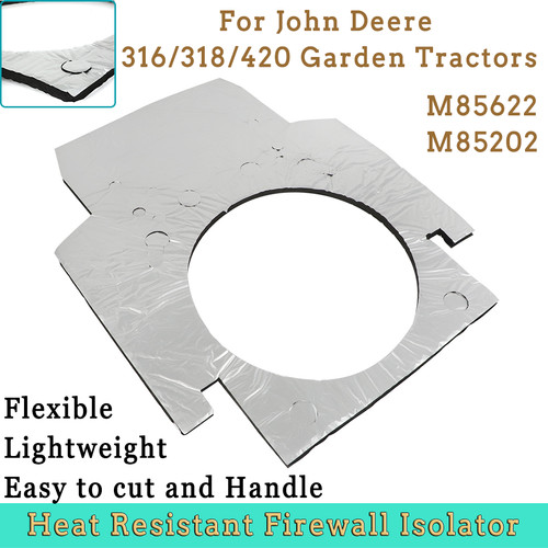For John Deere316 318 420 Garden Tractor Heat Resistant Firewall ...