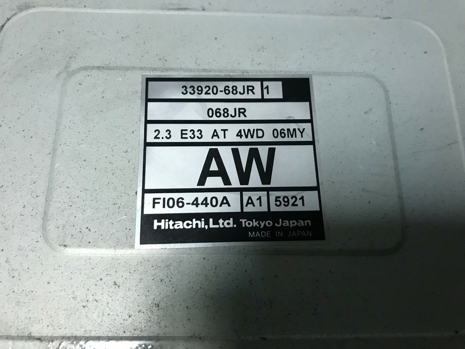 2006 SUZUKI AERIO ENGINE COMPUTER 33920-68JR | eBay