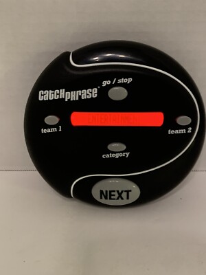 Hasbro Catch Phrase 5000 Words Handheld Electronic Game 2016 Black ...