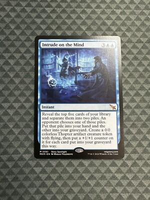 MTG Intrude on the Mind #0061 Mythic Murders at Karlov Manor (MKM ...
