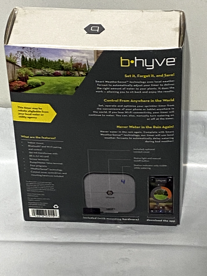 Orbit 4-Zone B-hyve Smart Irrigation Indoor Timer 46878579156| eBay