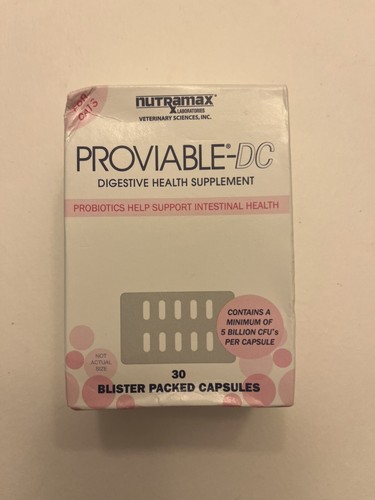 Nutramax Proviable-DC for CATS, Probiotics for Digestive Health 45 caps ...