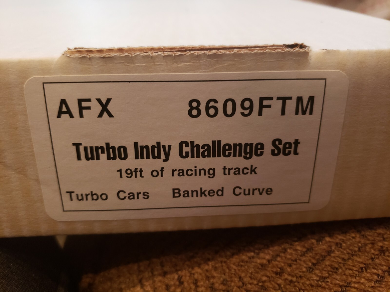 AFX TOMY TURBO INDY CHALLENGE SET 8609FTM BRAND NEW IN BOX | eBay