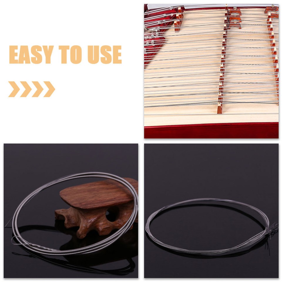 2pcs Dulcimer Strings Metal Dulcimer Strings Steel Dulcimer Instrument ...