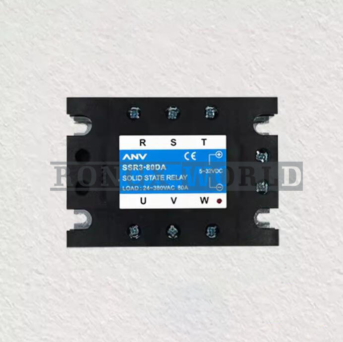 One ANV Three-phase solid-state relay SSR3-80DA New | eBay