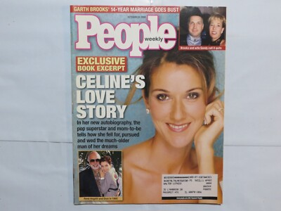 People - October 23, 2000 - Celine Dion - Garth Brooks AG | eBay