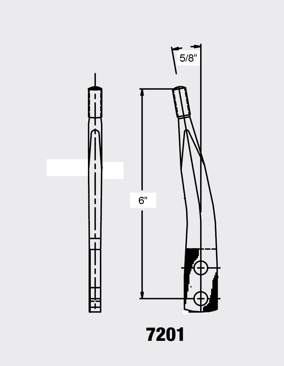 6" HURST Chrome Short Shifter Stick #7201 for Camaro Mustang Challenger ...