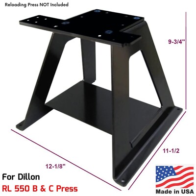 Strong Press Riser Bench Mounting Reloading Stand for Dillon RL 550 B ...