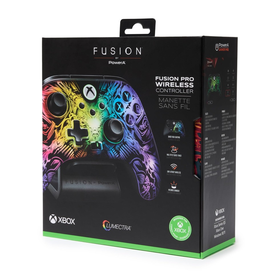 PowerA FUSION Pro Wireless Controller for Xbox Series X|S with Lumectra ...