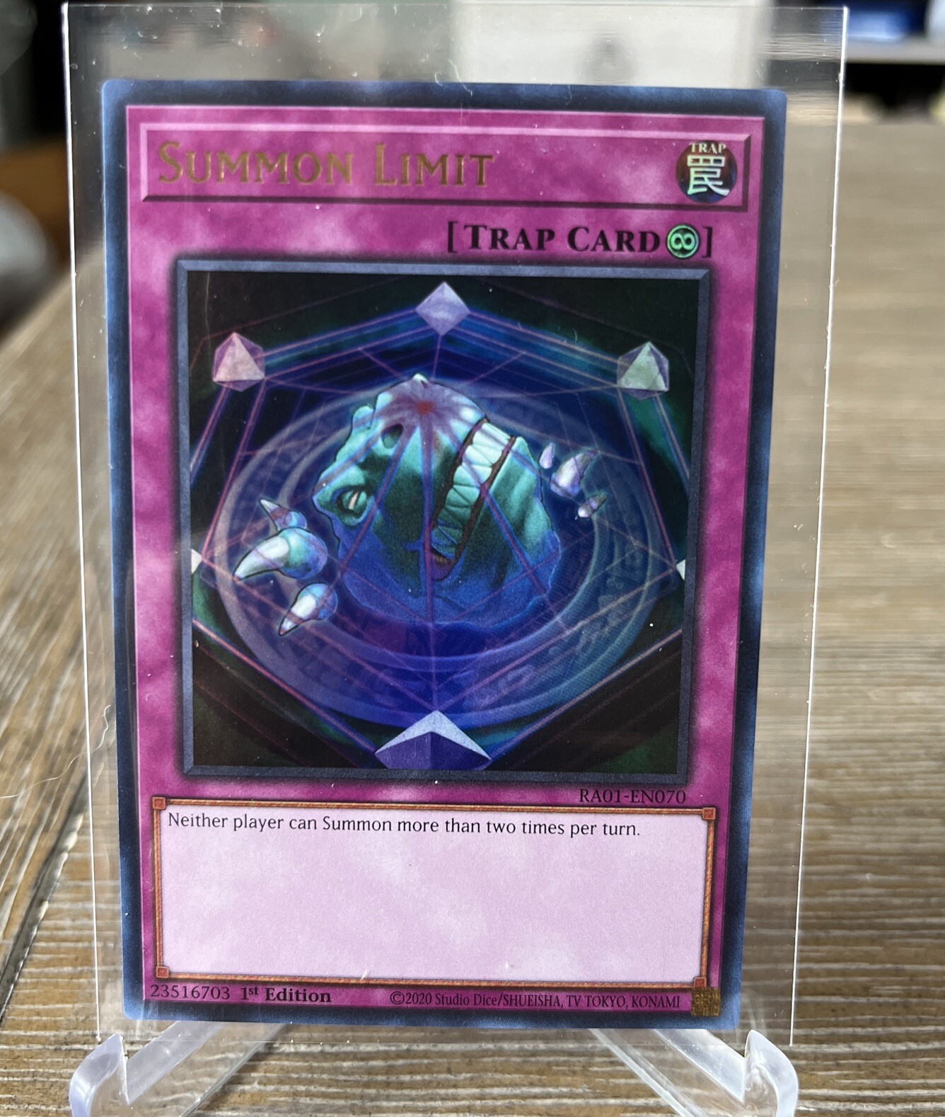NM - Summon Limit Ultra Rare RA01-EN070 - Yu-Gi-Oh! TCG 25th ...