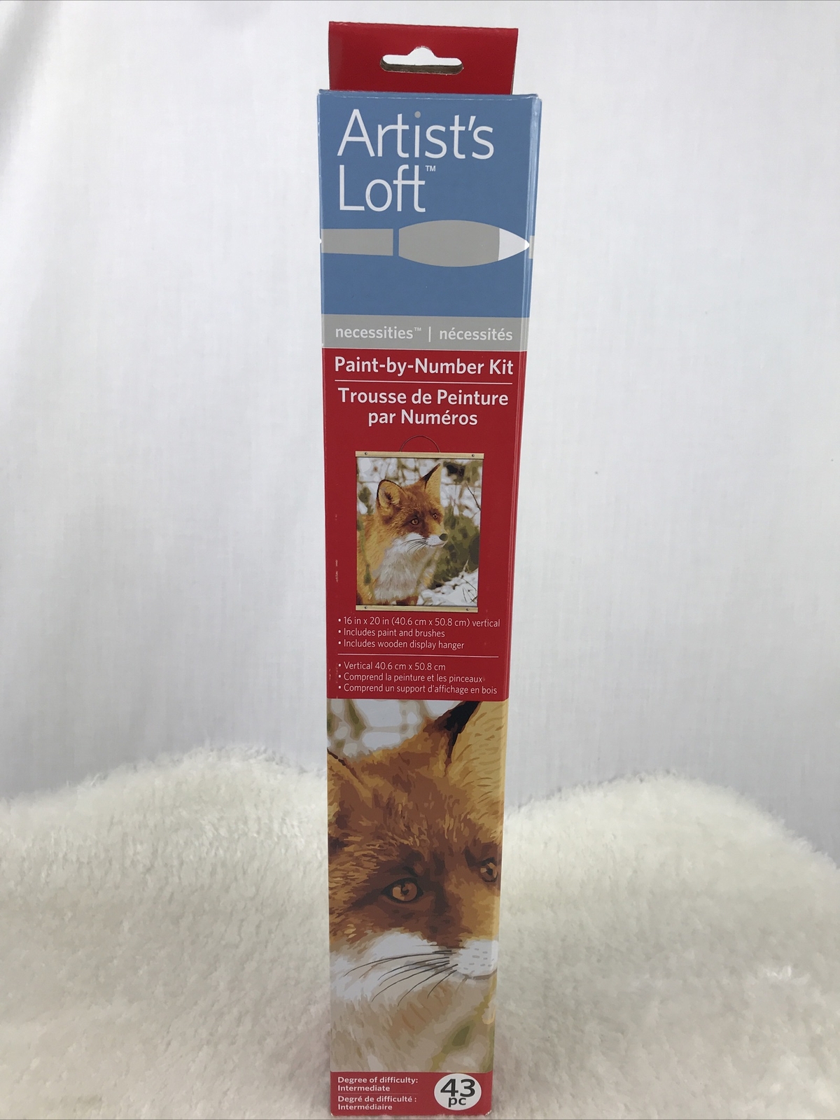 Artist's Loft Paint by Number Kit Fox 16"x 20" 43 pc | eBay