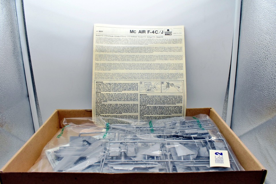 Model Aircraft Model Kit Assembly MC AIR F-4C J PHANTOM II Scale 1:72 ...