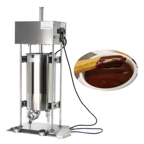 Commercial Electric Churro Maker 15L 110V Spanish Donut Fryer Machine ...