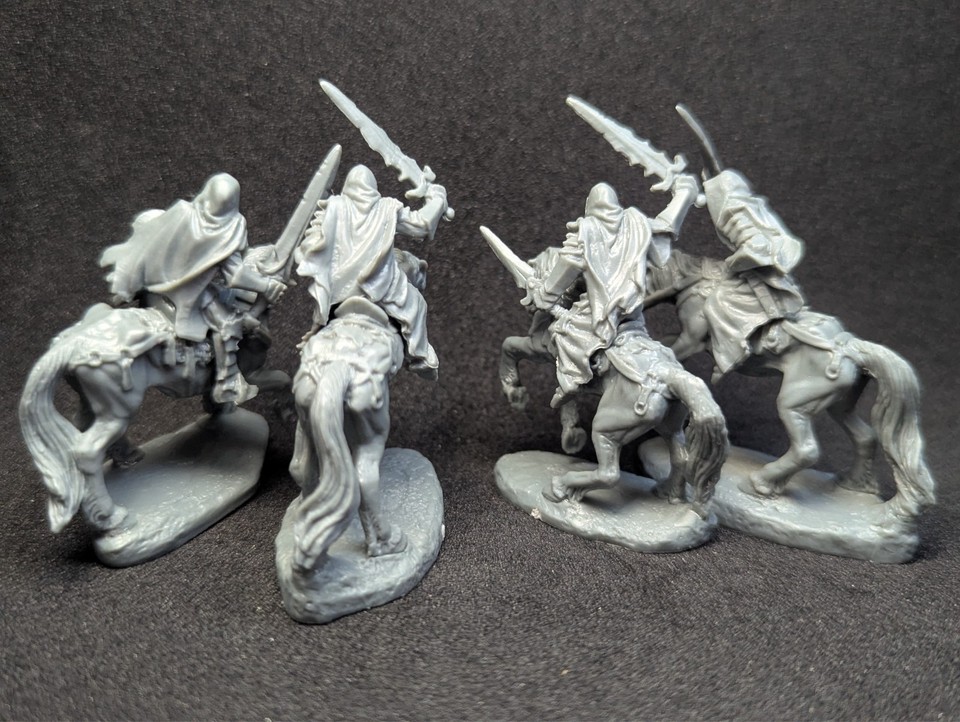Reaper Bones Miniature Wraith Dread Knights, Nazgul, for Dungeons and ...