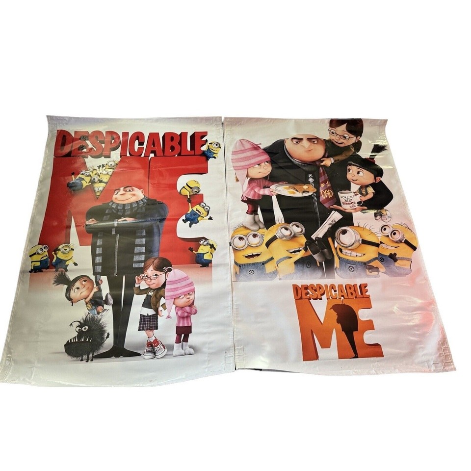 Despicable Me Party Banners For Jumpers Bounce House Lot Of 2 ...