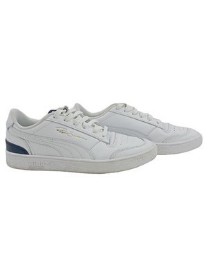 PUMA Ralph Sampson Low Baskets Homme Blanc Marine Cuir Rétro (EU 40) | eBay