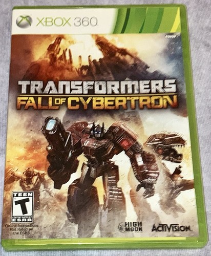 Transformers Fall of Cybertron (Microsoft Xbox 360) Complete CIB Tested ...