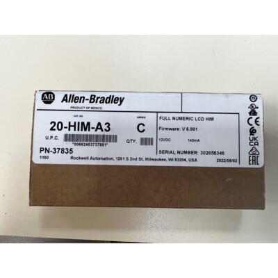 20HIMA3 Allen Bradley 20-HIM-A3 Full Numeric LCD HIM Module | eBay