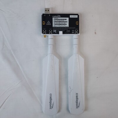 Cradlepoint MC400LP6 4G LTE Modem w/ Dual Antennas - AT&T/Verizon/T ...