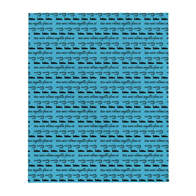 Latin: "My hovercraft...eels" Throw Blanket Monty Python Fan Art ...