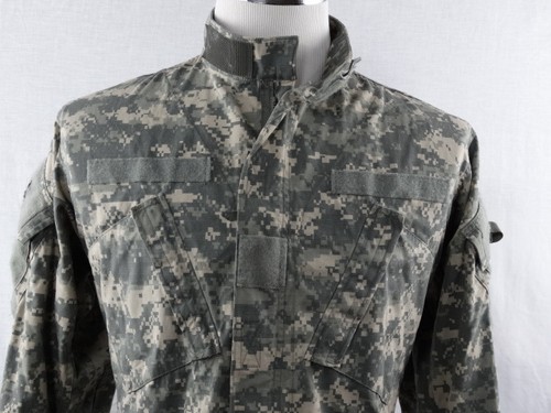 ACU Digital Camo Flame Resistant Jacket Military US Army Medium Regular ...