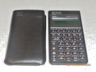 Hewlett Packard HP 32SII RPN Scientific Calculator w/ Sliding Cover ...