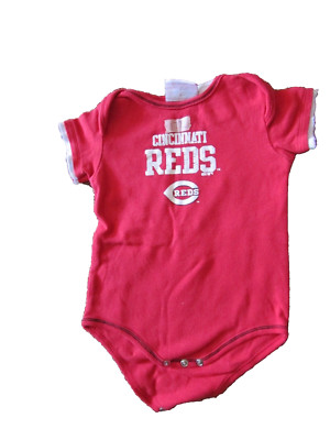 Cincinnati Reds Baby 18 M One Piece Bodysuit 18 months Big Red Machine ...