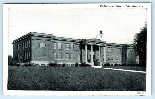 PRINCETON, Kentucky KY ~ BUTLER HIGH SCHOOL c1920s Caldwell County ...