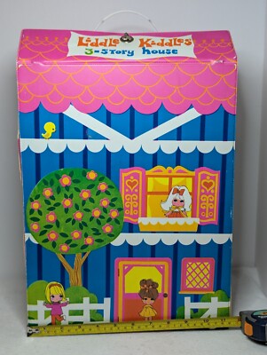 VTG COLLECTOR '60 Liddle Kiddles Dolls 3-Story House W/ Dolls ...