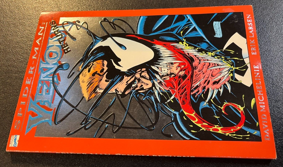 Spider-man Venom Returns 1 TPB FOIL Embossed Cover Mark Bagley Carnage ...