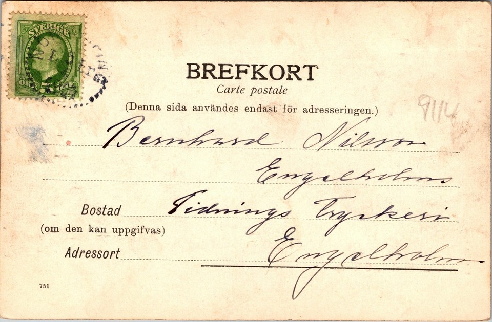 Goeteborg Gothenburg Sweden Postcard used 1907 (9114) | eBay