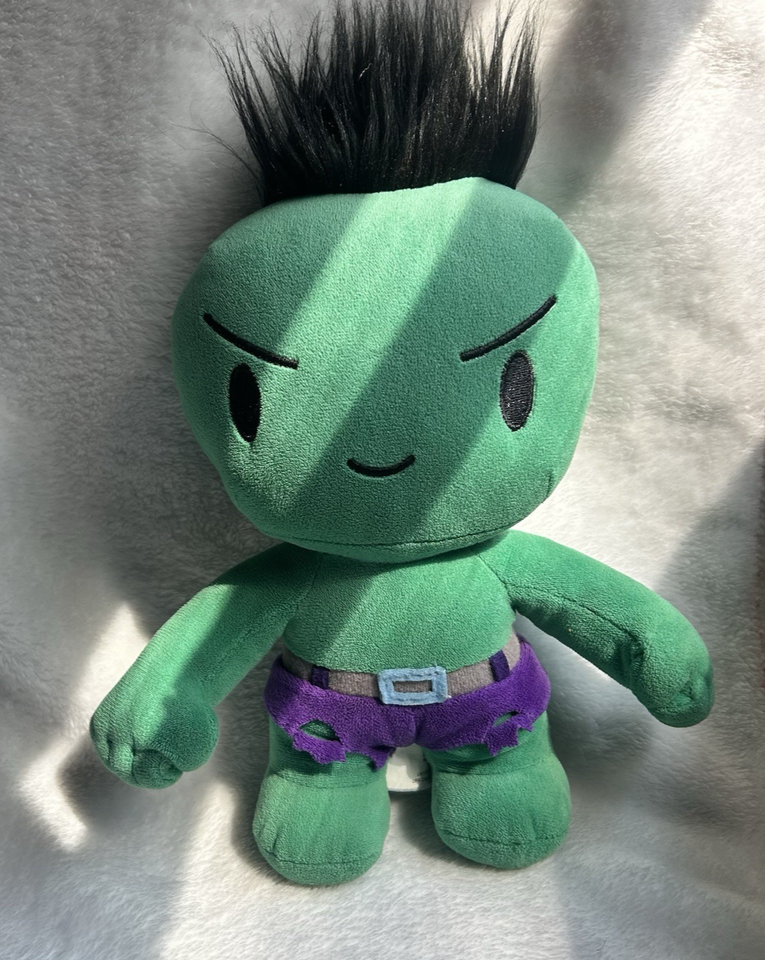 Universal Studios Baby Incredible Hulk Marvel Kids Green Stuffed Plush ...
