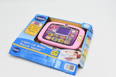 VTECH LIGHT-UP BABY TOUCH TABLET, PINK | eBay